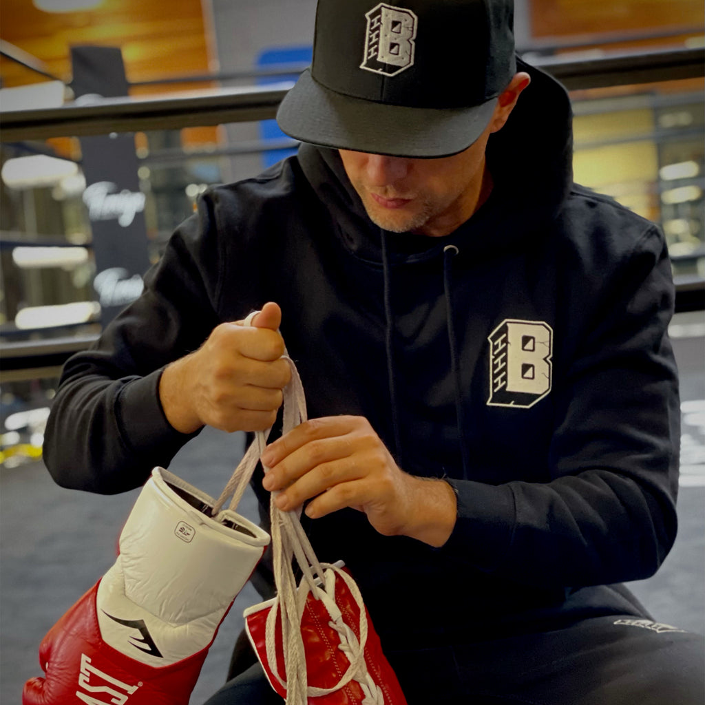 CLASSIC "B" BRICKHOUSE BOXING CLUB HAT – BLACK – Brickhouse Boxing Club